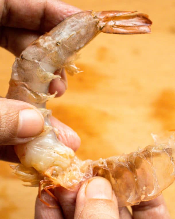 How to clean, devein and peel shrimp. - THE SEAFOOD BLOG