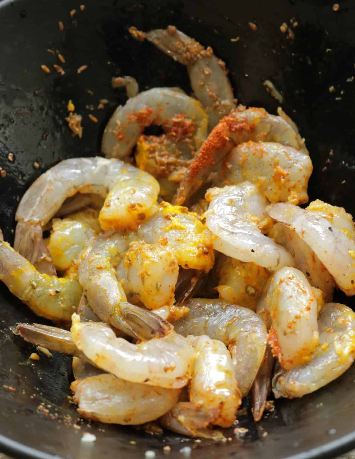 Prawn masala curry(dry). - THE SEAFOOD BLOG