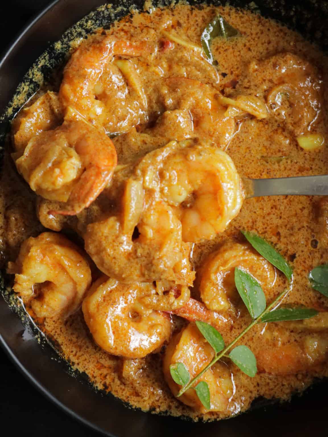 Indian prawn curry(shrimp curry). - THE SEAFOOD BLOG